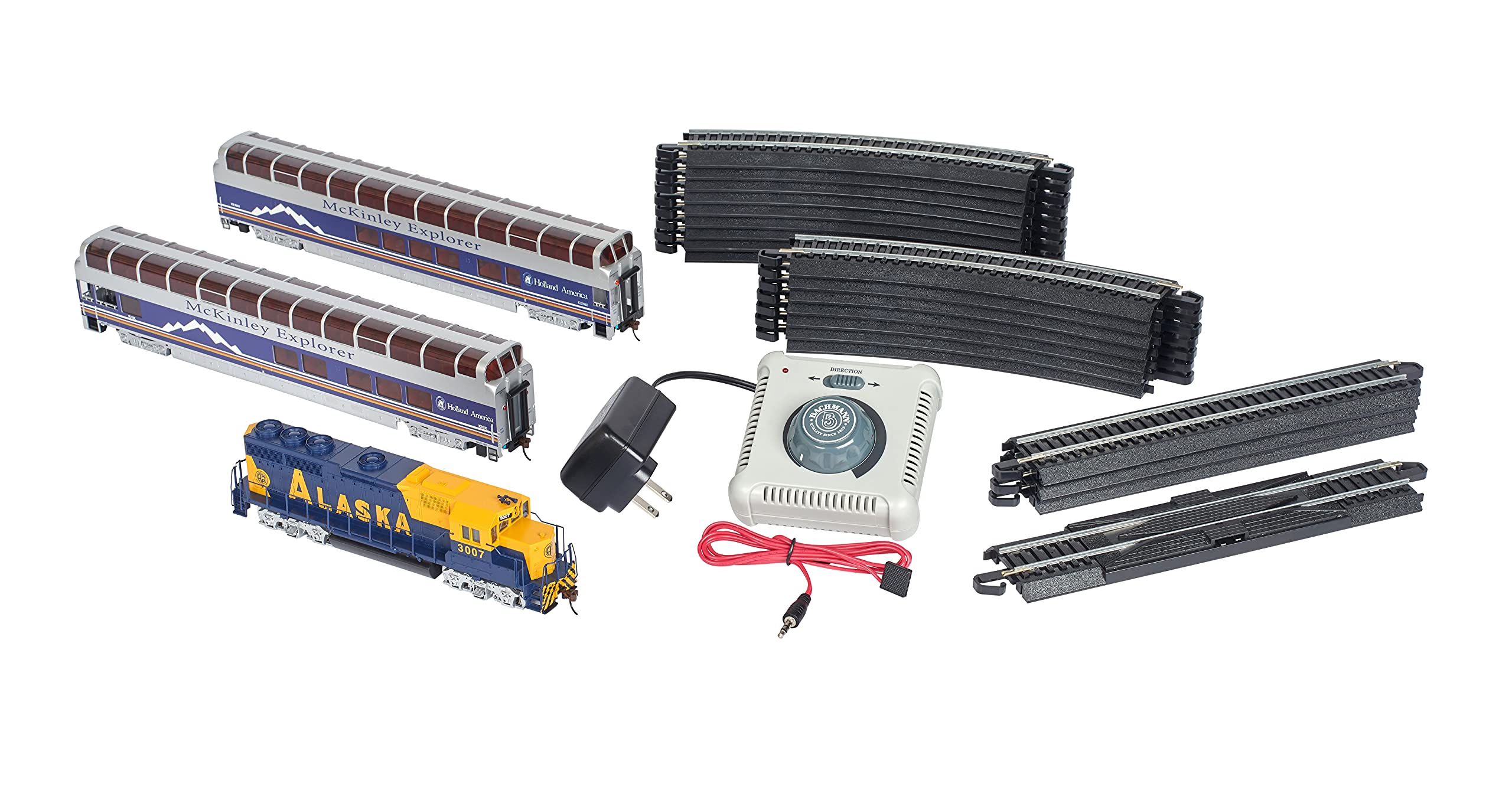 Bachmann Trains - McKinley Explorer Ready To Run Electric Train Set - HO Scale