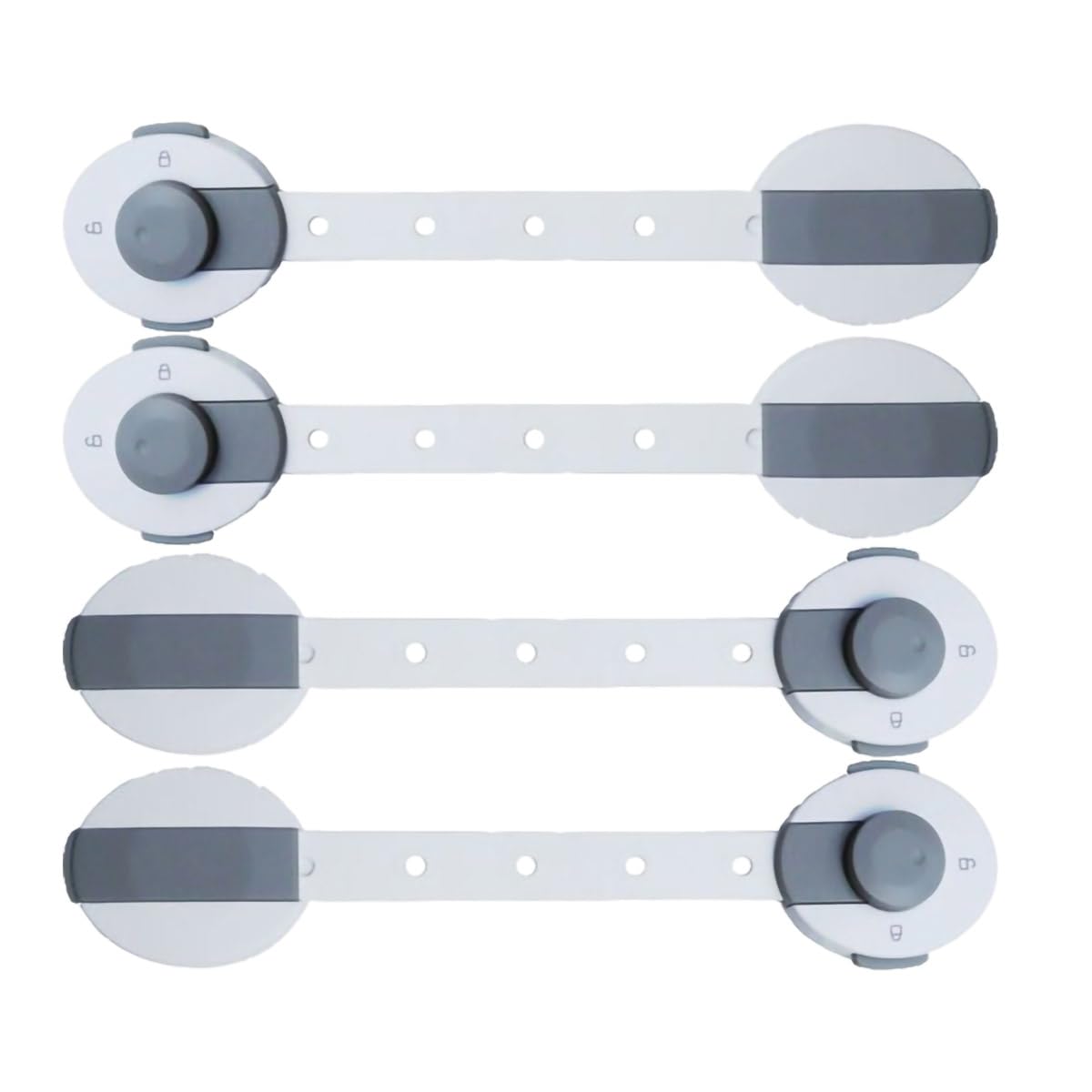Baby Proofing Lock (White, 2 Pack)