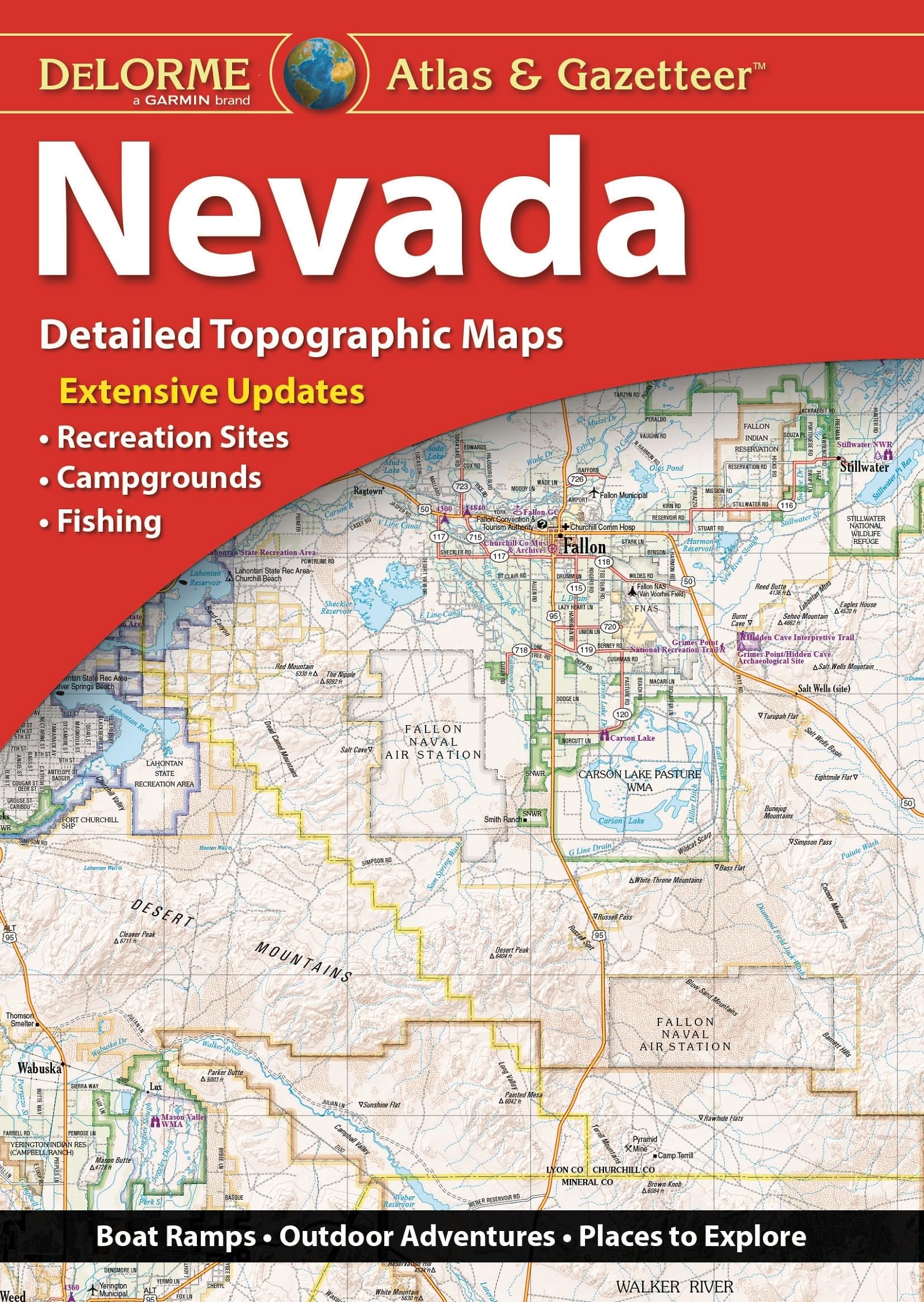 Delorme Nevada Atlas & Gazetteer (Delorme Atlas & Gazetteer)