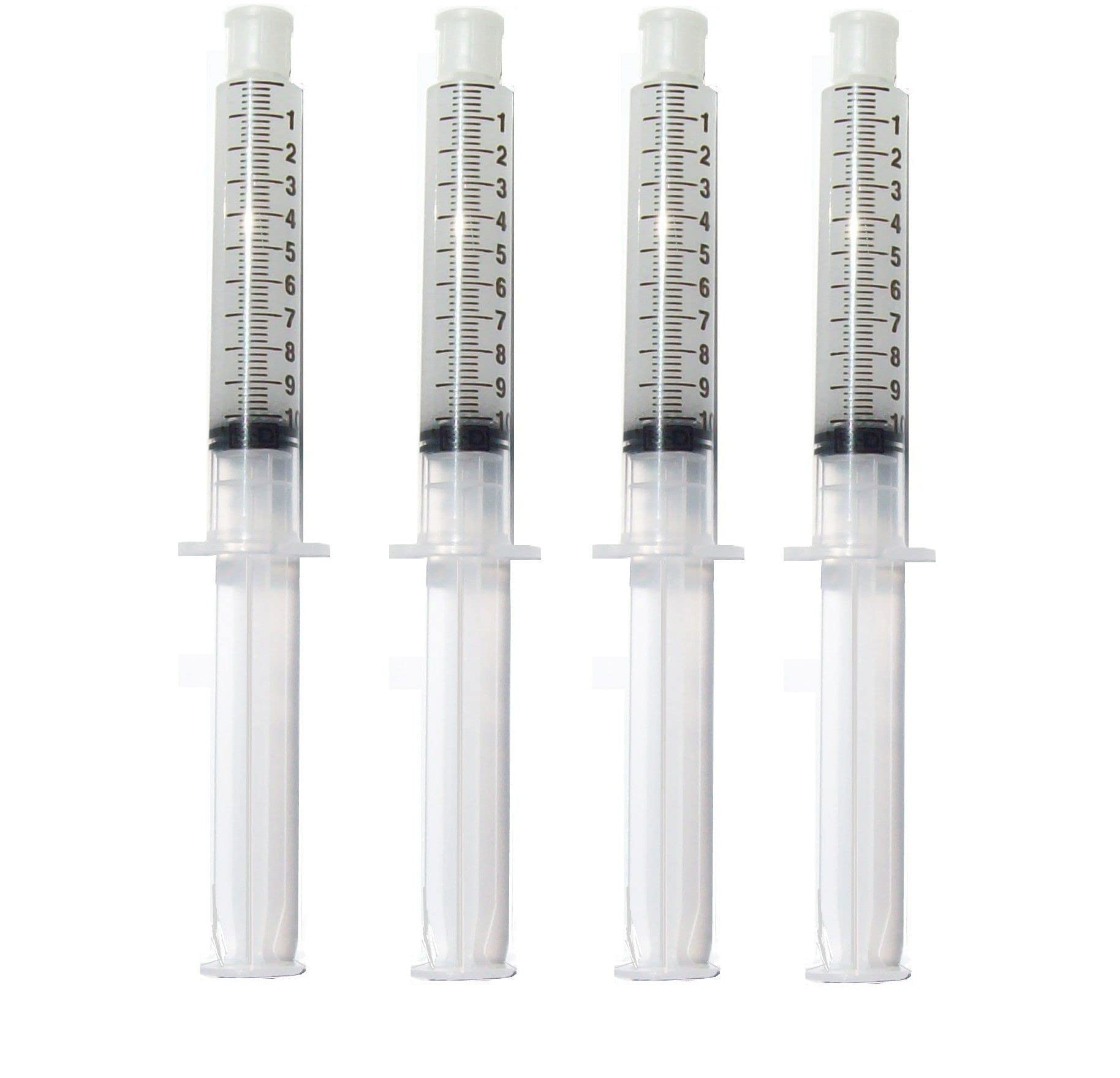 Teeth Whitening Gel Syringe 10ml Dispensers 44% Carbamide Peroxide Tooth Bleaching 4 Pcs