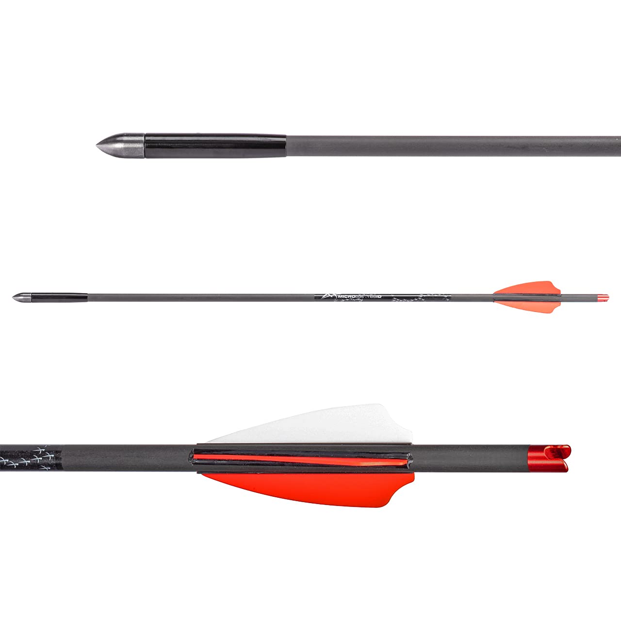 Axe Crossbows 6-Pack Bolts 17.5",Multi