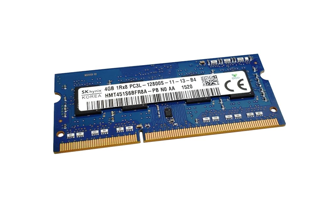 Hynix hmt451s6bfr8 a-pb 4 GB DDR3L 1600 MHZ ECC Key Module (DDR3L, PC/Server, 204-Pin SO-DIMM, 1 x 4 GB)