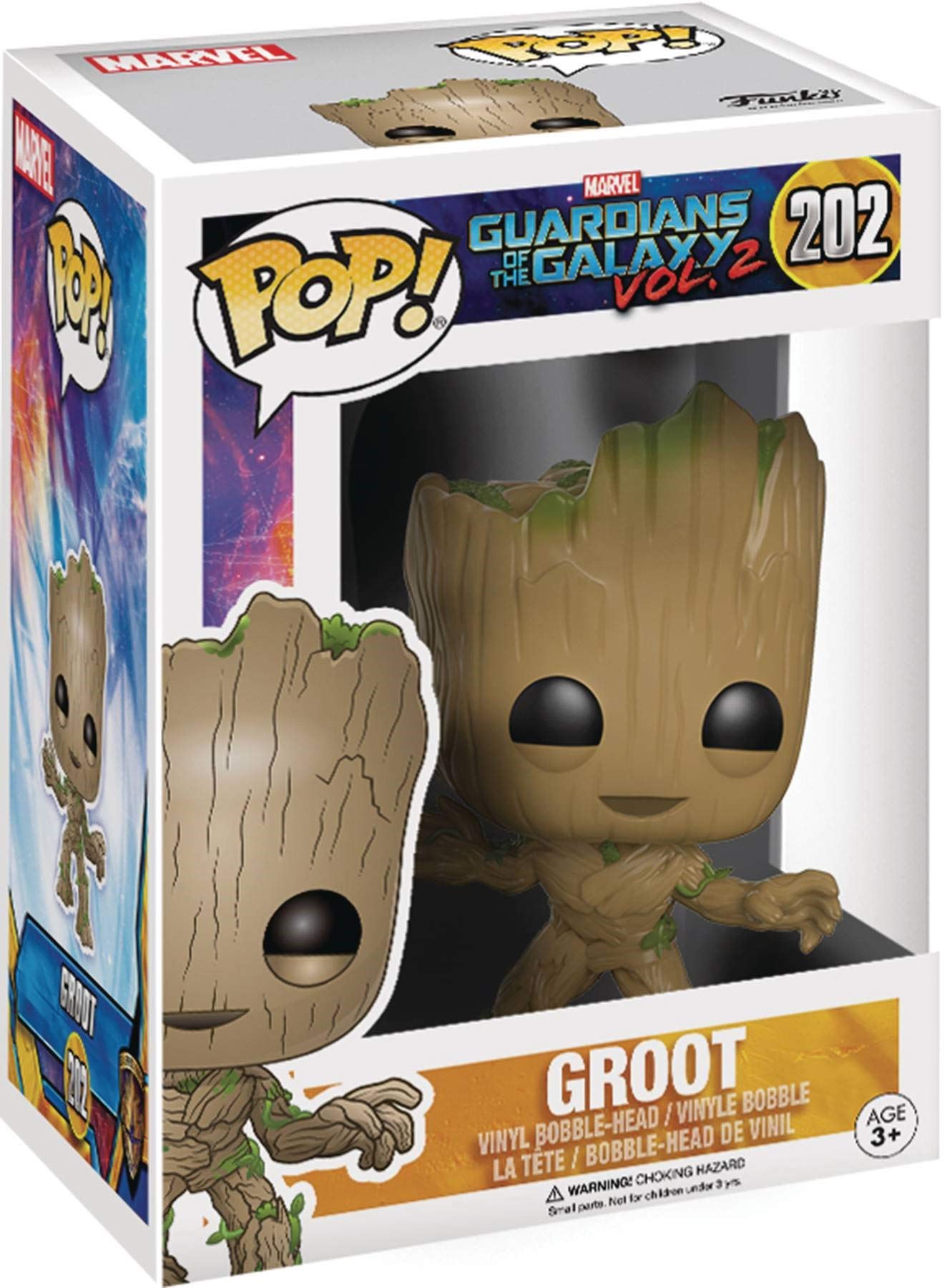 Marvel: Guardians of The Galaxy Vol. 2 - Toddler Groot Funko Pop! Vinyl Figure (Bundled with Compatible Pop Box Protector Case), Multicolor, 3.75 inches