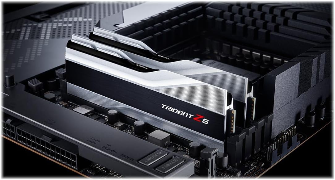 G.Skill Trident Z5 Memory 32GB (2 X 16GB) DDR5 6000MHZ CL40 F5-6000J4040F16GX2-TZ5S