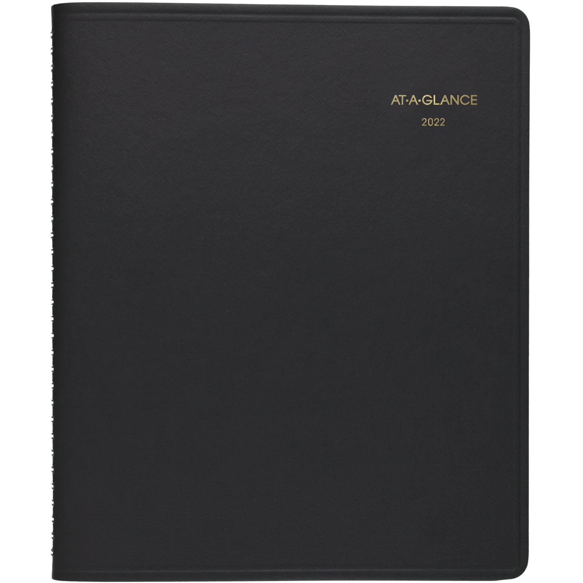 AT-A-GLANCE 2022 Monthly Planner by AT-A-GLANCE, 7" x 10", Medium, Designer Cover, Black (7043205)