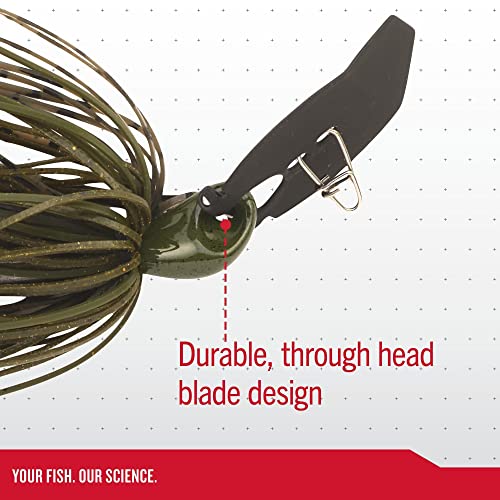 Berkley SlobberKnocker Fishing Jig, White Chartreuse, 3/8 oz