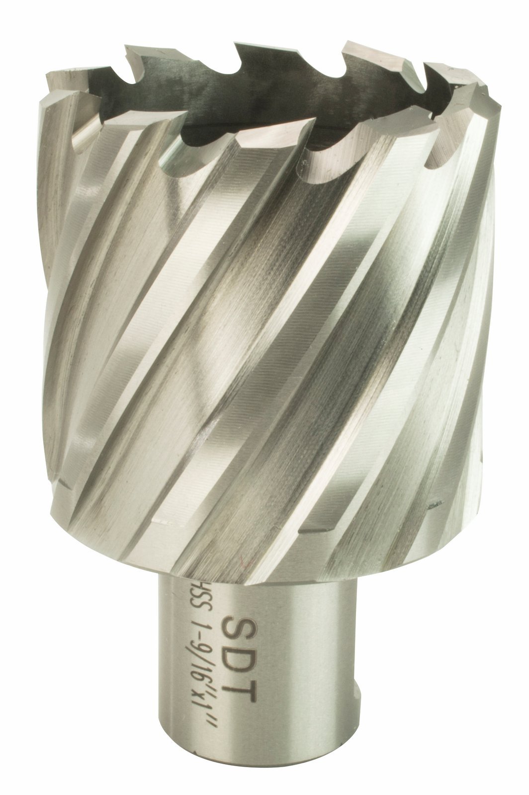 Steel Dragon Tools 1-9/16" x 1" High Speed Steel Annular Cutter with 3/4" Weldon Shank
