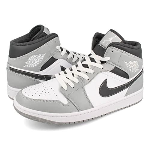 Jordan Mens Air 1 Mid 554724 078 Light Smoke Grey 2.0 - Size 10
