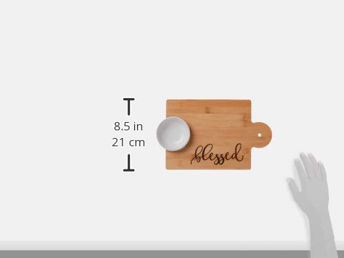 Bountiful Blessings by Precious Moments Set/2 Blessed Cutting Board and Bowl