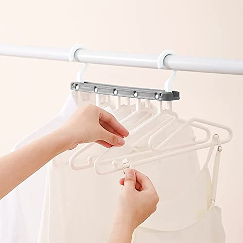 CJSI 2 Pack Shirt Hangers Space Saving, Wardrobe Plastic Hangers, Clothes Hangers Space Saving, Clothing Hangers, Space Saving Hangers for Clothes, Dormitory, Bedroom and Bathroom