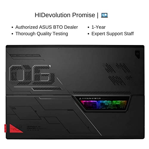 HIDevolution [2023] ASUS ROG Flow Z13 GZ301VU 13.4" WQXGA 165Hz, 2.6 GHz i9-13900H, RTX 4050, 16 GB LPDDR5 RAM, 1 TB PCIe SSD, Windows 11 Pro