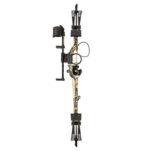 Bear Archery Royale Ready to Hunt Compound Bow Package for Adults and Youth, Right Hand, Realtree Edge