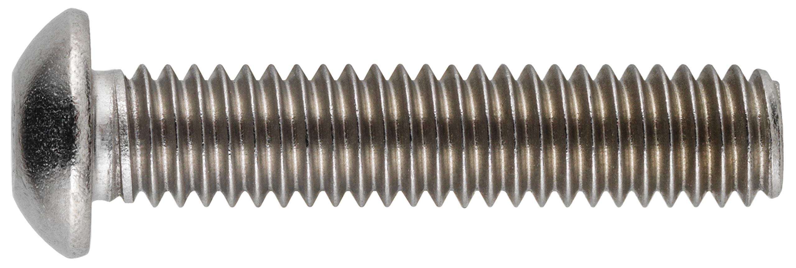 The Hillman Group 44002 10-32 x 1-Inch Button Socket Cap Screw, Stainless Steel, 15-Pack