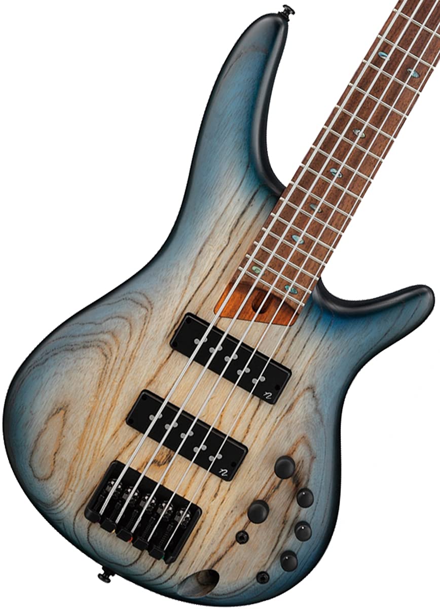 Ibanez Standard SR605E Bass Guitar - Cosmic Blue Starburst Flat