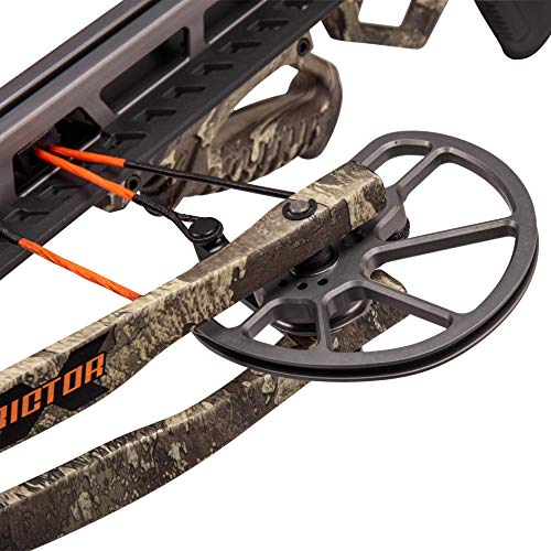 Bear X Constrictor Ready to Shoot Crossbow Package with Scope, Quiver, Bolts, Cocking Rope, and Wax, Strata Finish