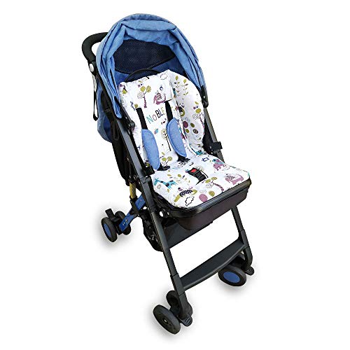 High Chair Pad,highchair seat, highchair Cushion, seat Pad,Soft and Comfortable, Light and Breathable, Cute Patterns, Make The Baby More Comfortable(Jungle Animal Pattern)