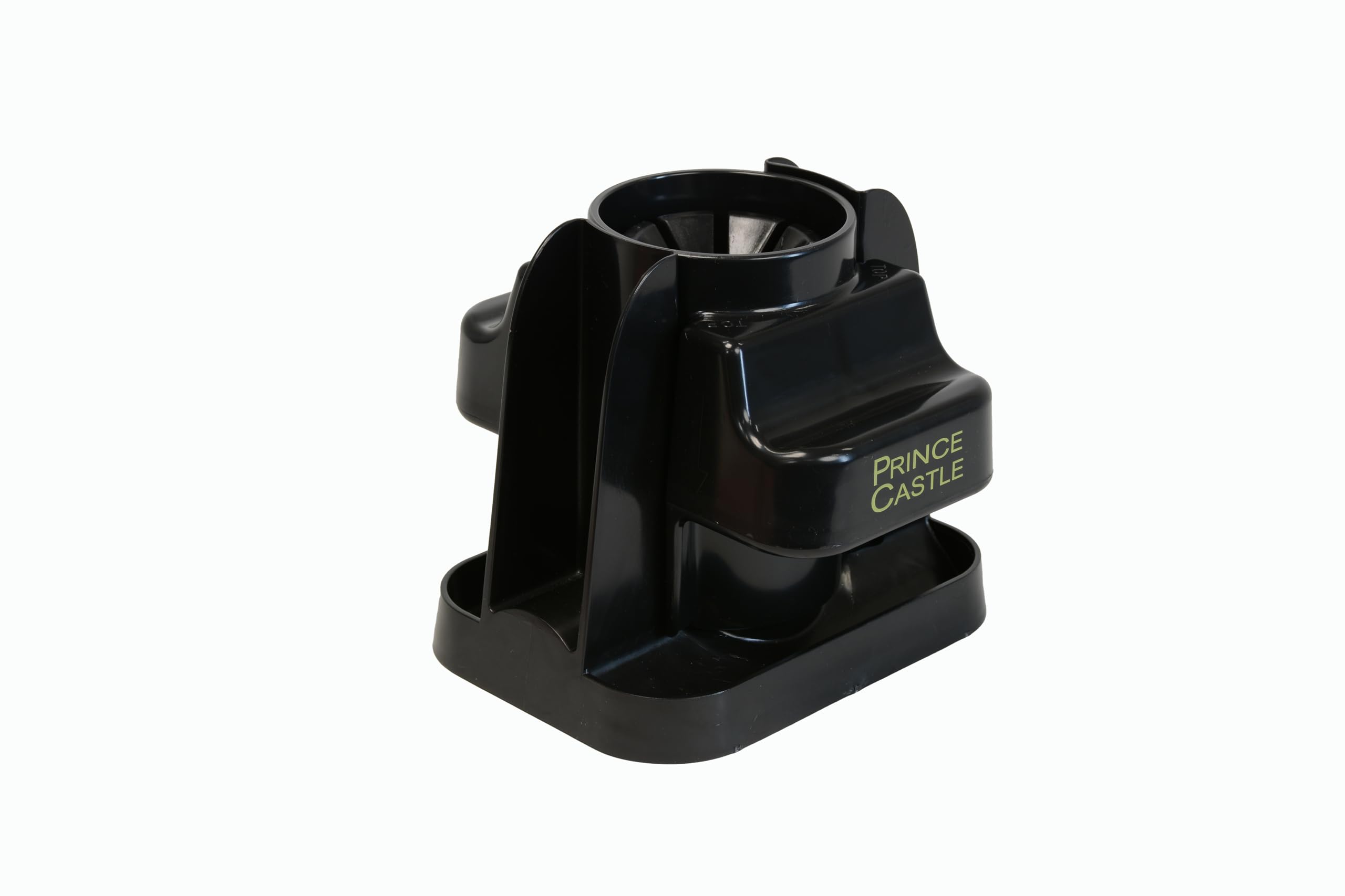 Prince Castle 8 Section Citrus Saber, Lime and Lemon Cutter and Slicer for Commercial Kitchens, Restaurants, Bars and Home Kitchens, 8 Wedges Black