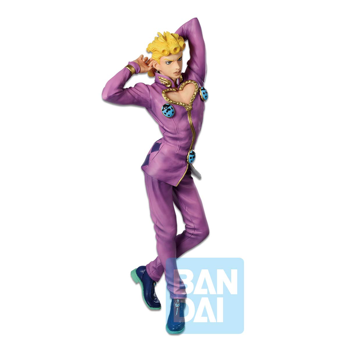 Ichibansho Figure - JoJo's Bizarre Adventure - Giorno Giovanna (Jojo'sAssemble), Bandai Spirits Collectible Statue