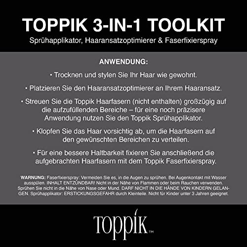 Toppik Hair Perfecting Toolkit