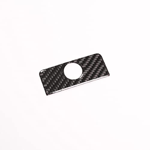 Fit for Toyota Tacoma 2016 2017 2018 2019 2020 2021 Real Carbon Fiber Car Sundries Storage Box Switch Panel Cover Decorative Sticker Protection Car Interior Accessories 1 PCS