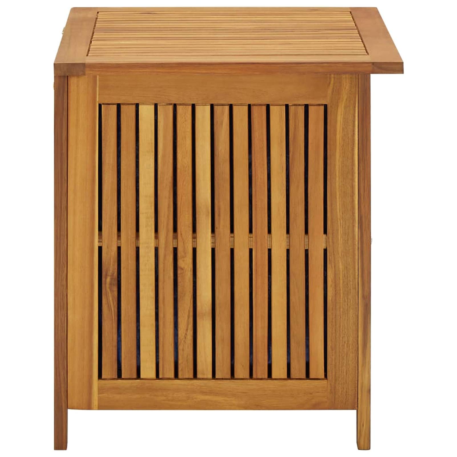 Camerina Patio Storage Box Deck Storage Box Outdoor Storage Cabinet Waterproof Storage Containers Storage Outdoor 23.6"x19.7"x22.8" Solid Acacia Wood