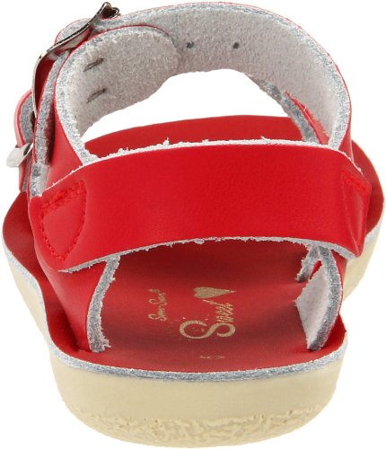 Salt Water Sandals by Hoy Shoe Sweetheart,Red,5 M US Toddler