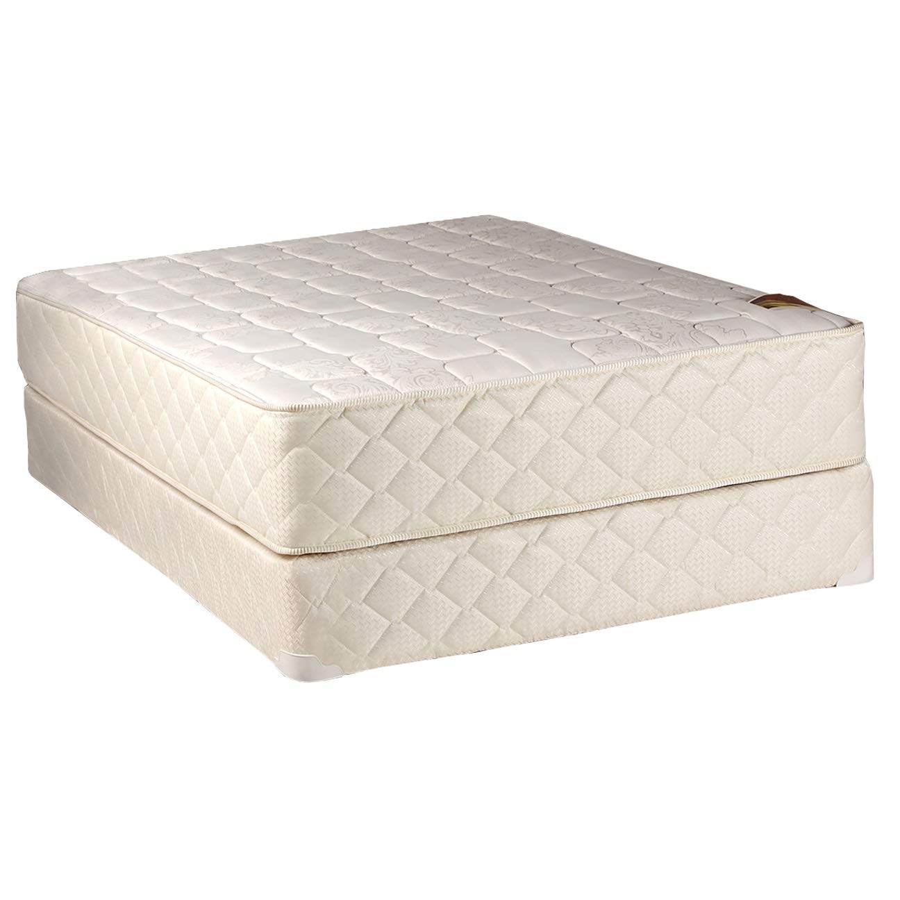 Dream Sleep Grandeur Deluxe 2-Sided Full XL Size Mattress and Box Spring Set - Orthopedic, Fully Assembled, Good for Your Back, Luxury Height, Long Lasting