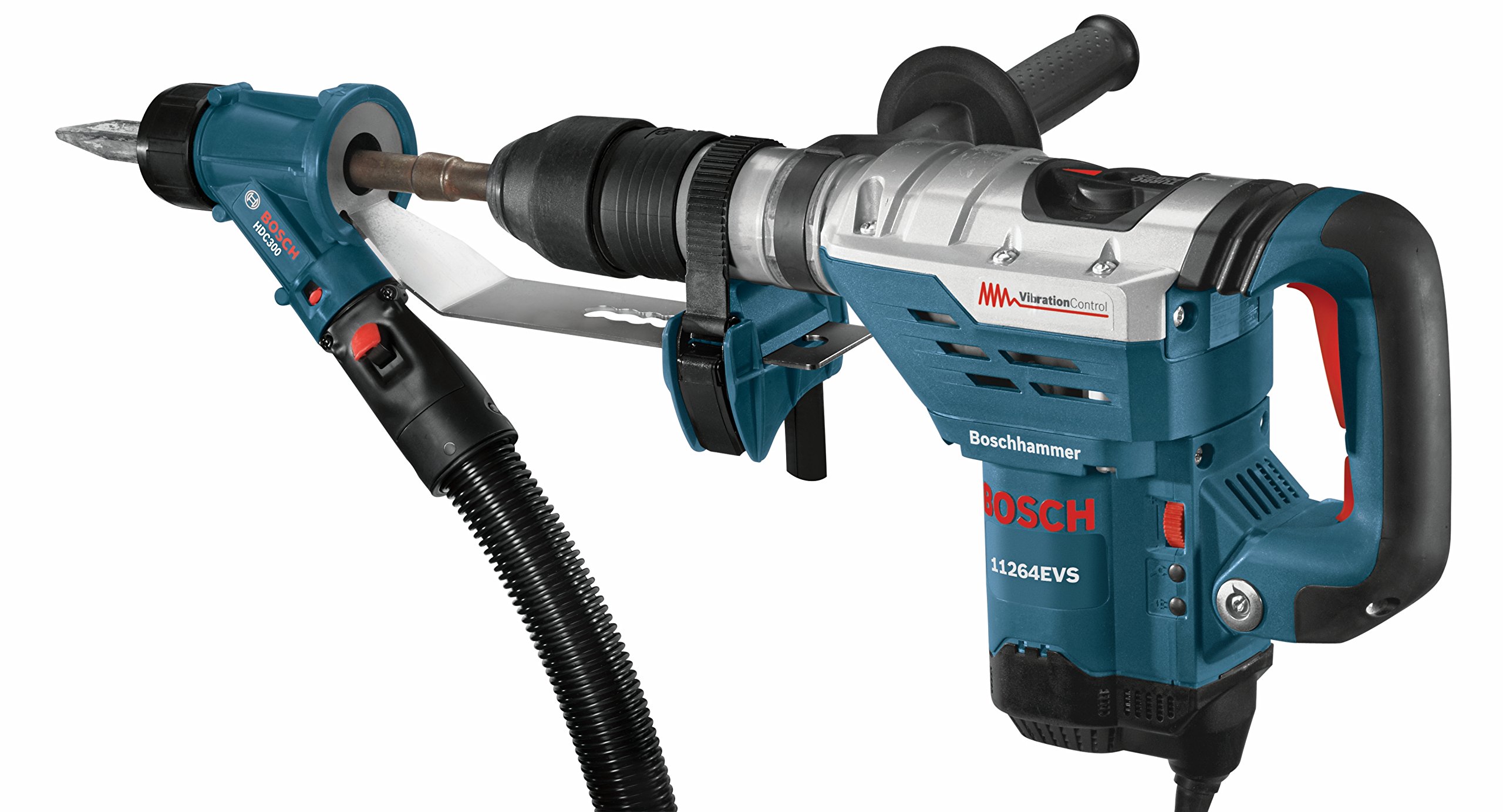 BOSCH HDC300 SDS-Max and Spline Hammer Dust Collection Attachment,Black