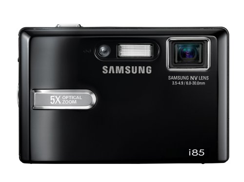 Samsung Digimax i85 8.2MP Digital Camera with 5x Optical Zoom (Black)