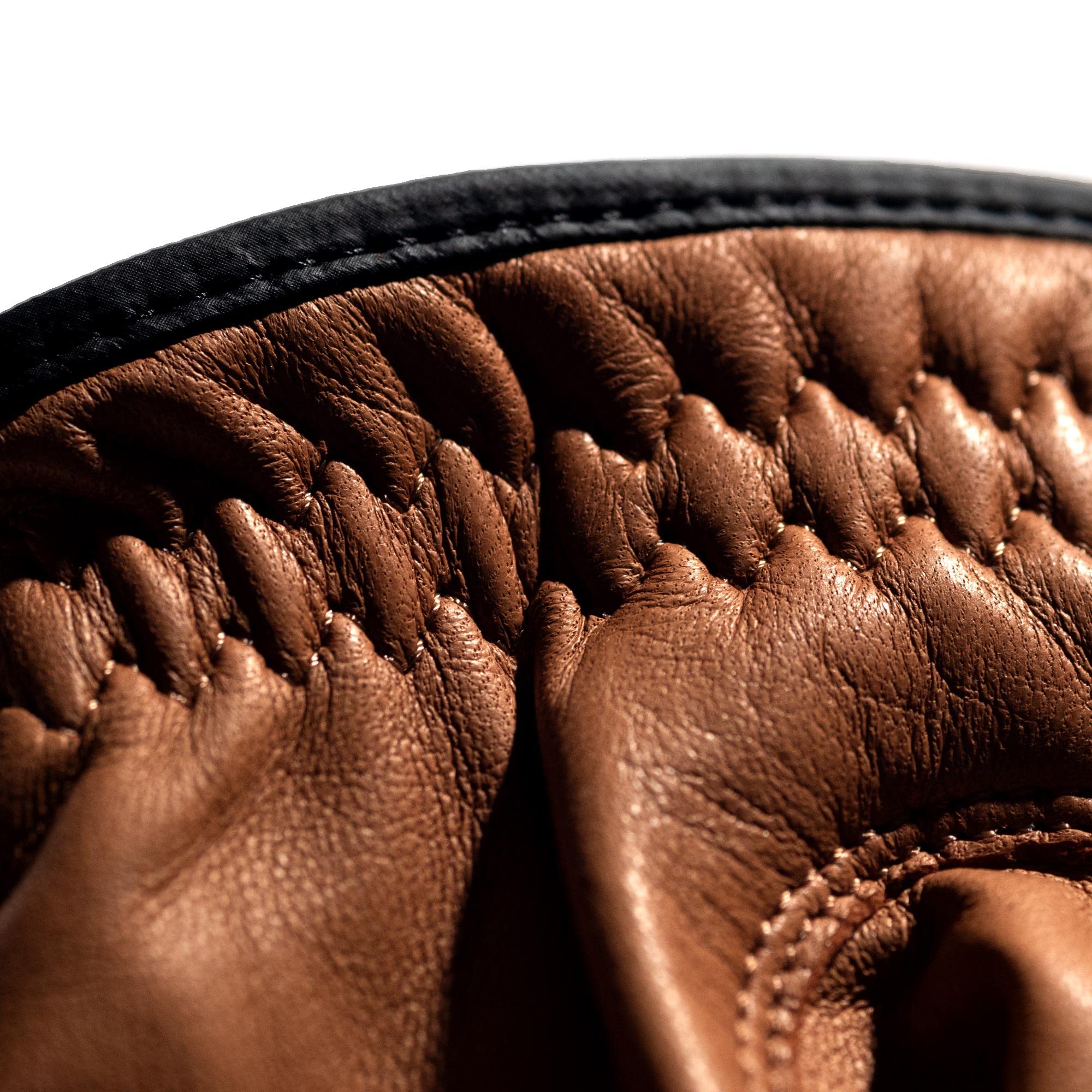 Beaver Golf Women's Golf Gloves Cognac - Hand: Left (Right-Handed) - Premium Cabretta Leather - Maximum Quality - Sustainable - Handmade (L, Left)