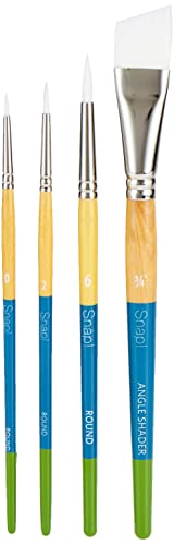 Princeton Snap Paintbrush Set, White