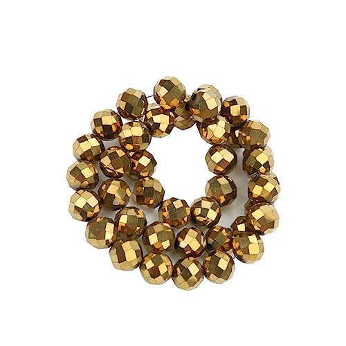 EXCEART 192pcs Bling Accessories Lip Gloss Kit Beads in Bulk Beads for Crafts Hematite Beads Metal Spacer Beads Bracelet Beads Beading Kits DIY Beads Scattered Beads Jewelry Bead Chain
