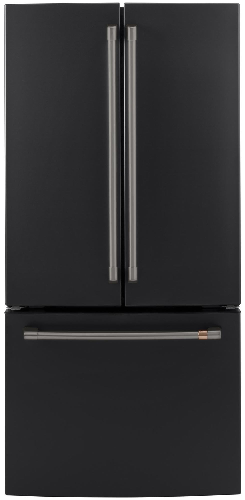 Cafe CWE19SP4NW2 18.6 cu. ft. French Door Refrigerator in Matte White, Fingerprint Resistant, Counter Depth and ENERGY STAR