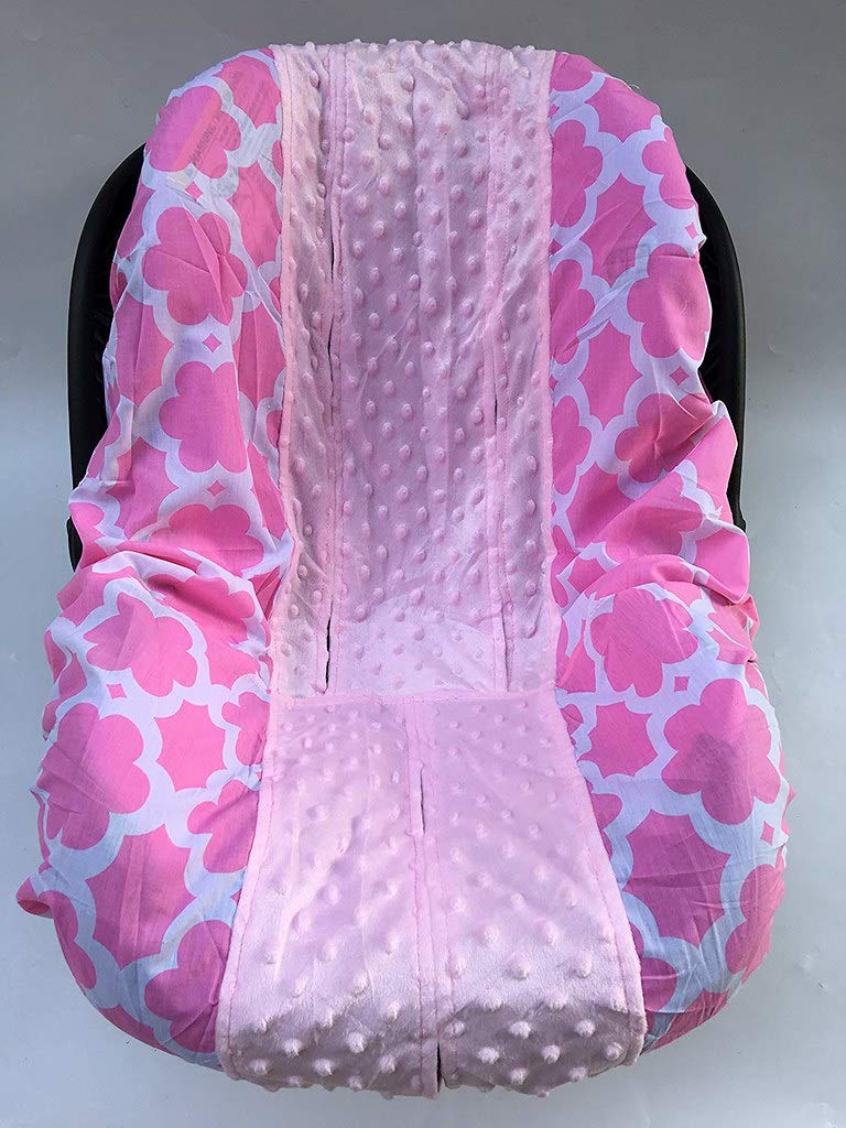 Rosy Kids Infant Carseat Canopy Cover 3 Pc Whole Caboodle Baby Car Seat Cover Kit C031200