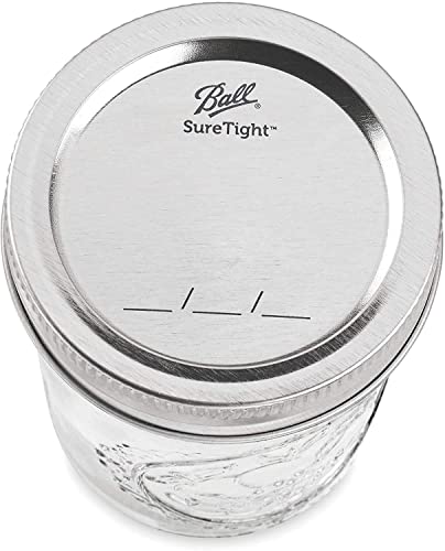 Ball Regular Mouth Pint 16-oz Mason Jar with Lids and Bands (Pack of 24)