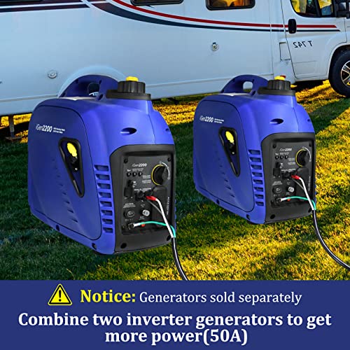 Gsuwhan 50 Amp Inverter Generator Parallel Cord, Compatible with Westinghouse Inverter Generator, 50A