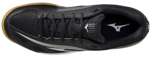 Mizuno Cyclone Speed 3 Junior Shoe-Black-Silver