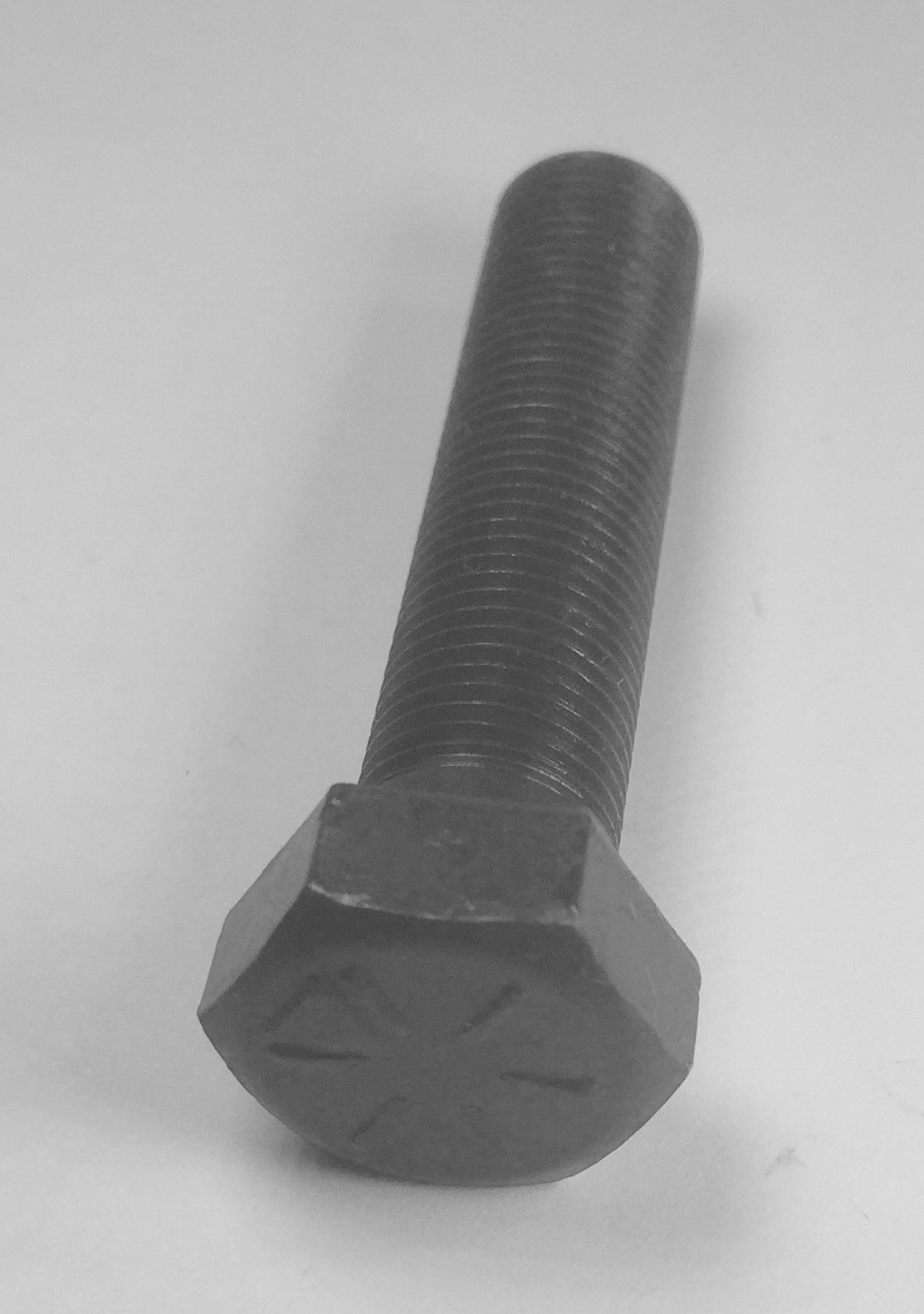 Serval Products 3/8-24 X 2-1/2 Left Hand (Reverse) Thread Bolt Full Threaded Grade 8 (PKG of 1)