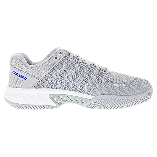 K-Swiss Women's Express Light Pickleball Shoe, Highrise/White, 7 M