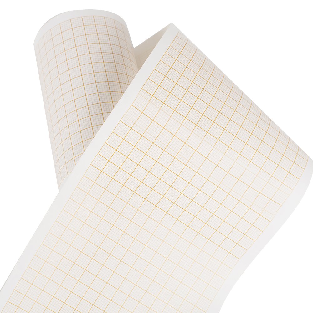 Denshine 4 Rolls Thermal Recorder Paper, Printer Paper for ECG EKG Machine/Electrocardiograph (3 channel 80mmx20m)