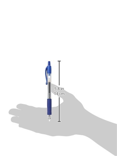 PILOT G2 Premium Refillable and Retractable Rolling Ball Gel Pens, Extra Fine Point, Blue Ink, 12-Pack (31003)