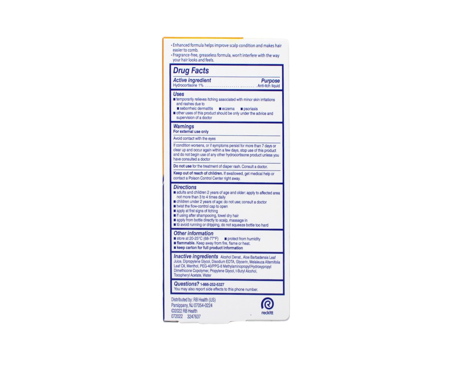 Scalpicin Scalp Itch Relief, 1.5 fl Oz. Maximum Strength