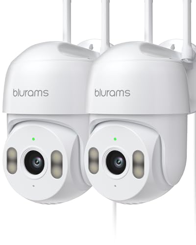 blurams Outdoor Security Cameras (Gray-3MP)