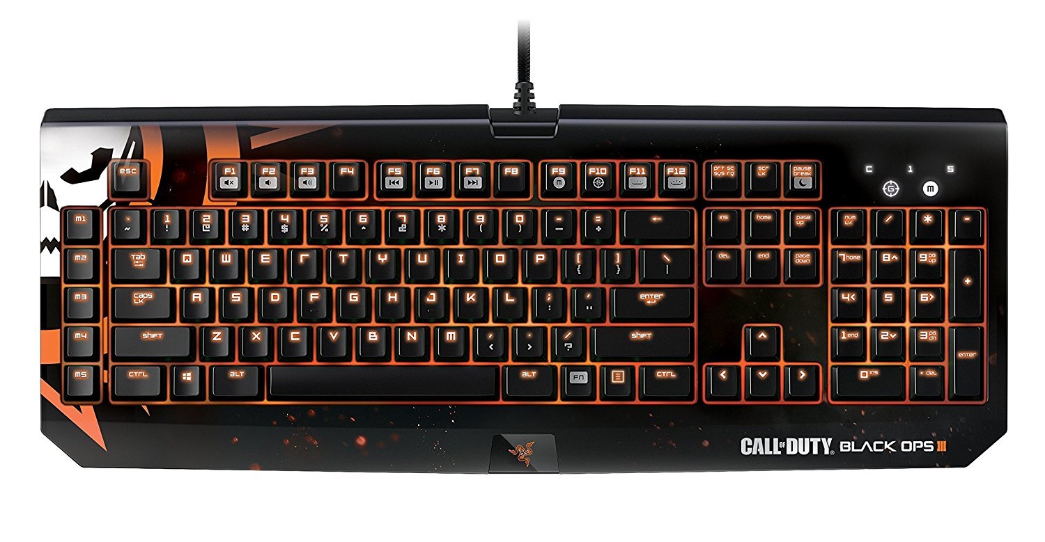 Razer BlackWidow Chroma Call of Duty: Black Ops III Edition - Mechanical Gaming Keyboard