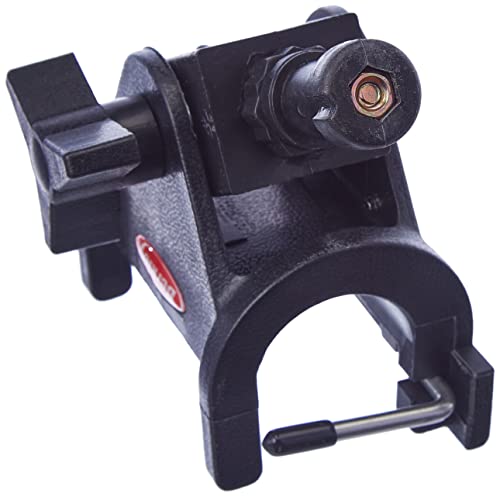 Berkley Quick-Set Boat Rod Holder, Sturdy Polypropylene Construction, Mountable with Locking Mechanism, Fits Easily on the Side or Top of the Gunwale or Other Boat Railings Black