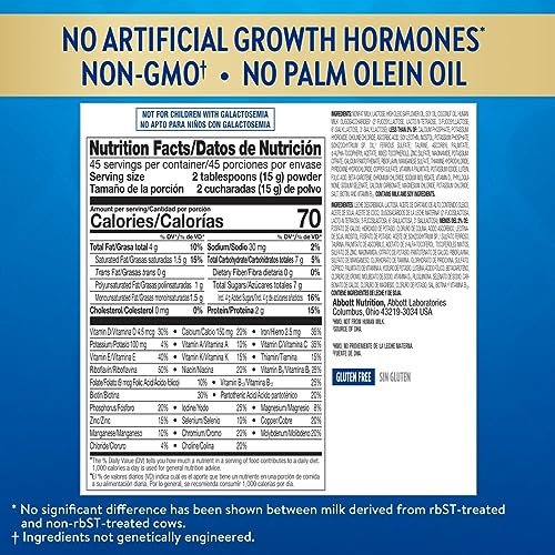 Go & Grow 360 Total Care by Similac Toddler Nutritional Drink With 5 HMOs, Powder, 24-oz Can