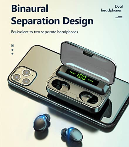 F9-5C Wireless Earphone 9D HiFi Stereo Headset Waterproof Game in-Ear Headphones LED Display BT 5.0 Earbuds F9-5C
