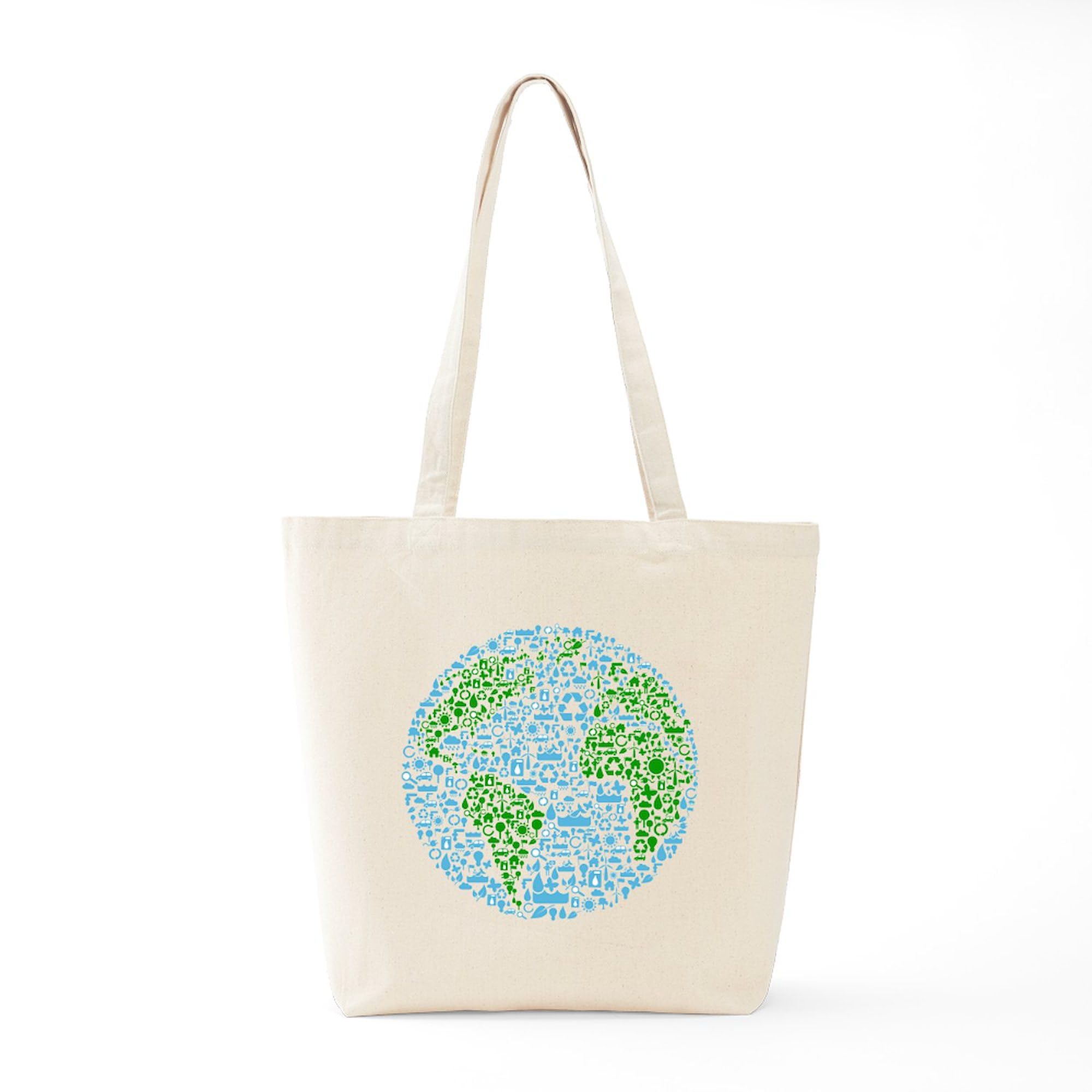 CafePress Save The Planet Tote Bag Canvas Tote Shopping Bag