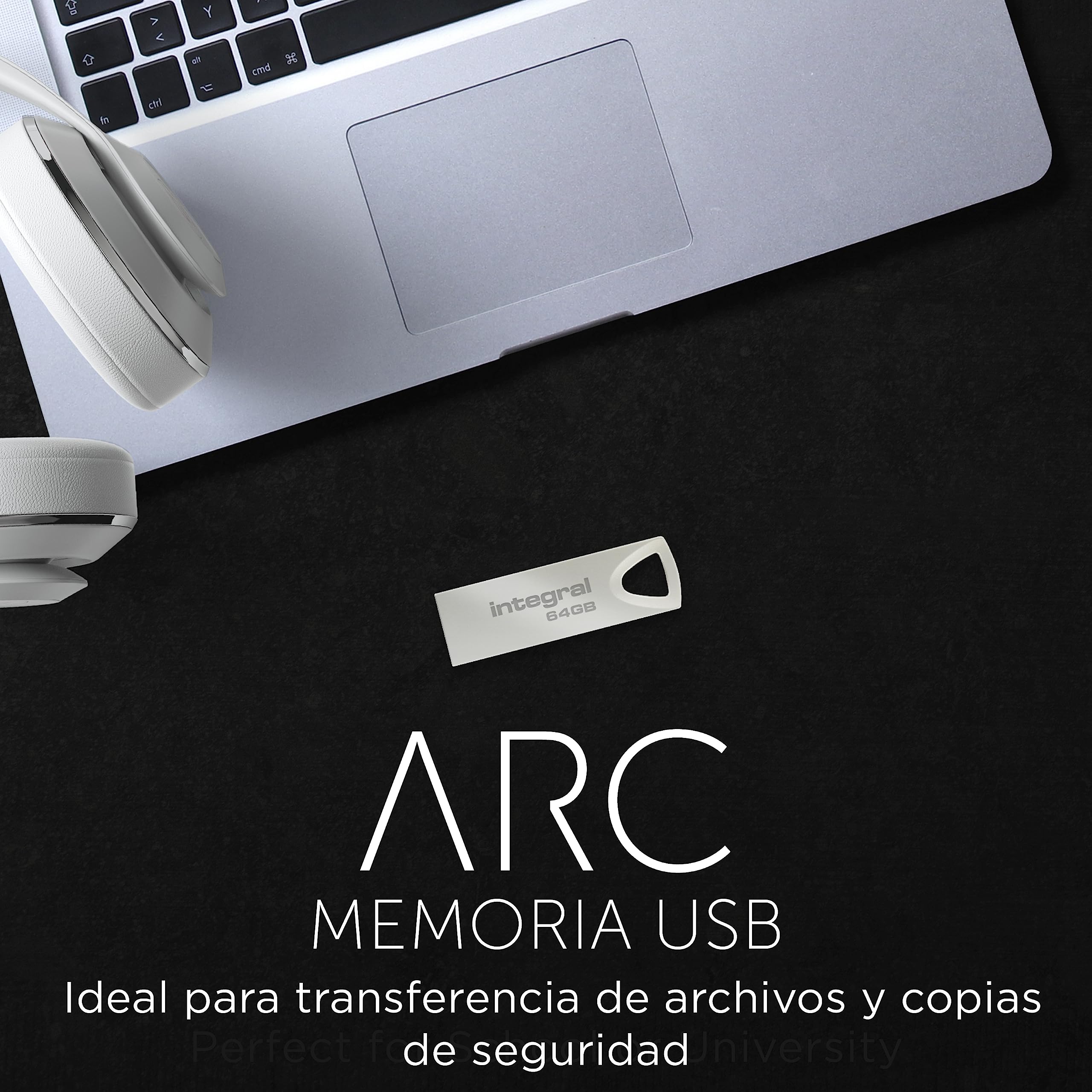 Integral 64GB Arc USB 2.0 Flash Drive