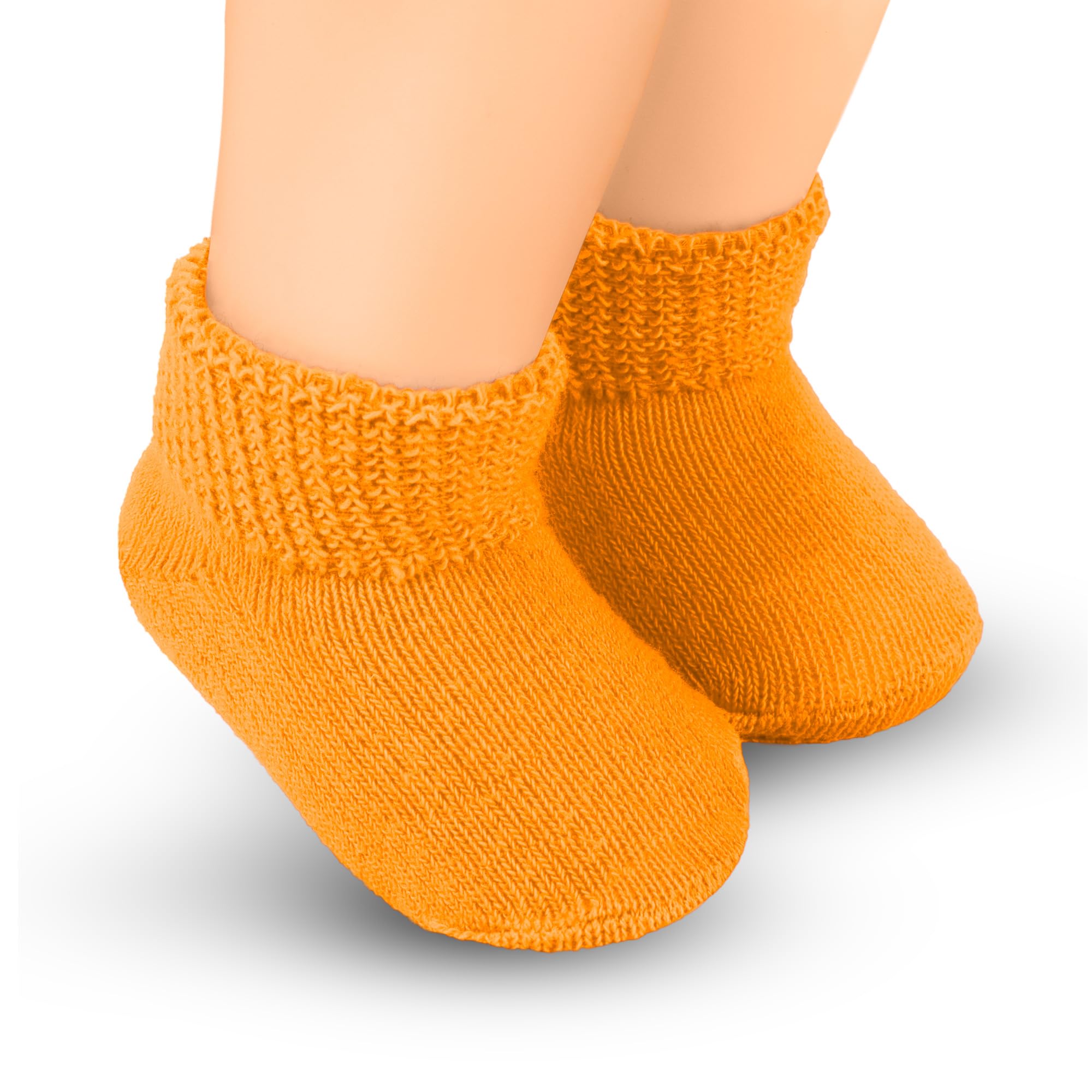 University of Tennessee Power T Newborn Baby Bootie Sock, Tennessee Orange, Newborn